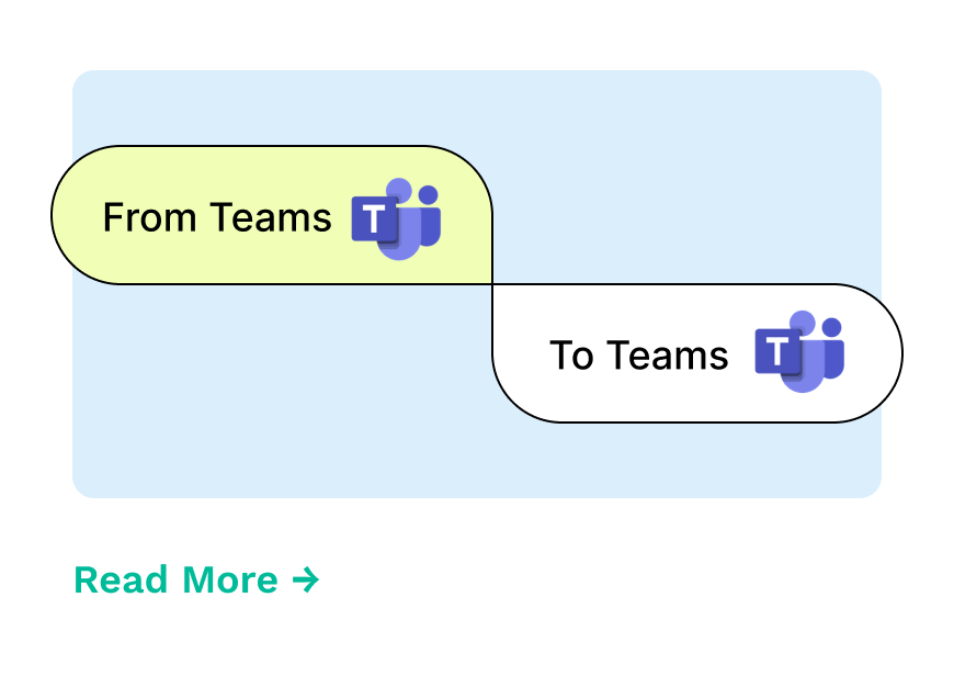 Thread - Provide service from Microsoft Teams to Teams
