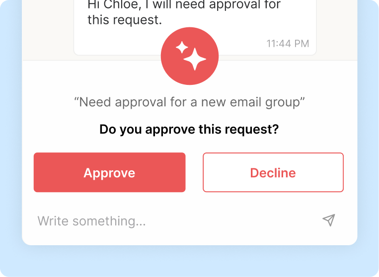 Live Managed Chat Support from Thread
